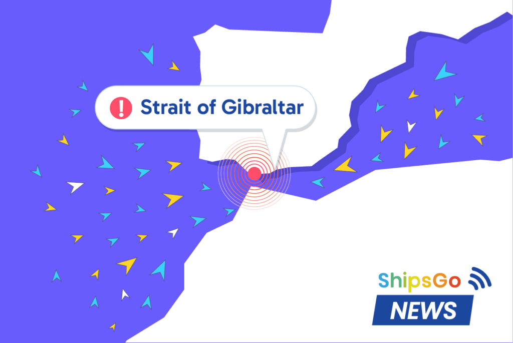 Tráfico marítimo en el Estrecho de Gibraltar - Mapa en directo ...