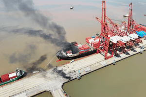 Explosion at Ningbo Port: Details of YM Mobility Incident - Shipsgo Blog